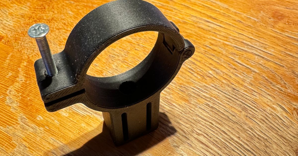 Pipe Clamp 32mm by Nicky | Download free STL model | Printables.com