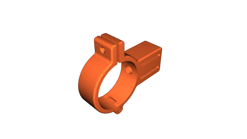 Pipe Clamp 32mm by Nicky | Download free STL model | Printables.com