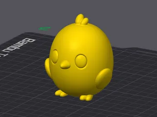 Chirpy the Chick by 3DMDesign | Download free STL model | Printables.com