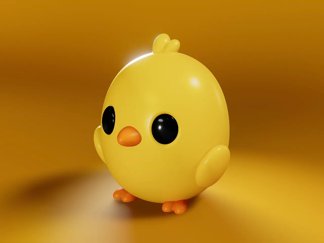 Chirpy the Chick by 3DMDesign | Download free STL model | Printables.com