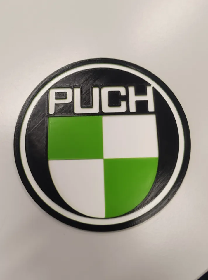 Puch Logo by AndyKrie | Download free STL model | Printables.com