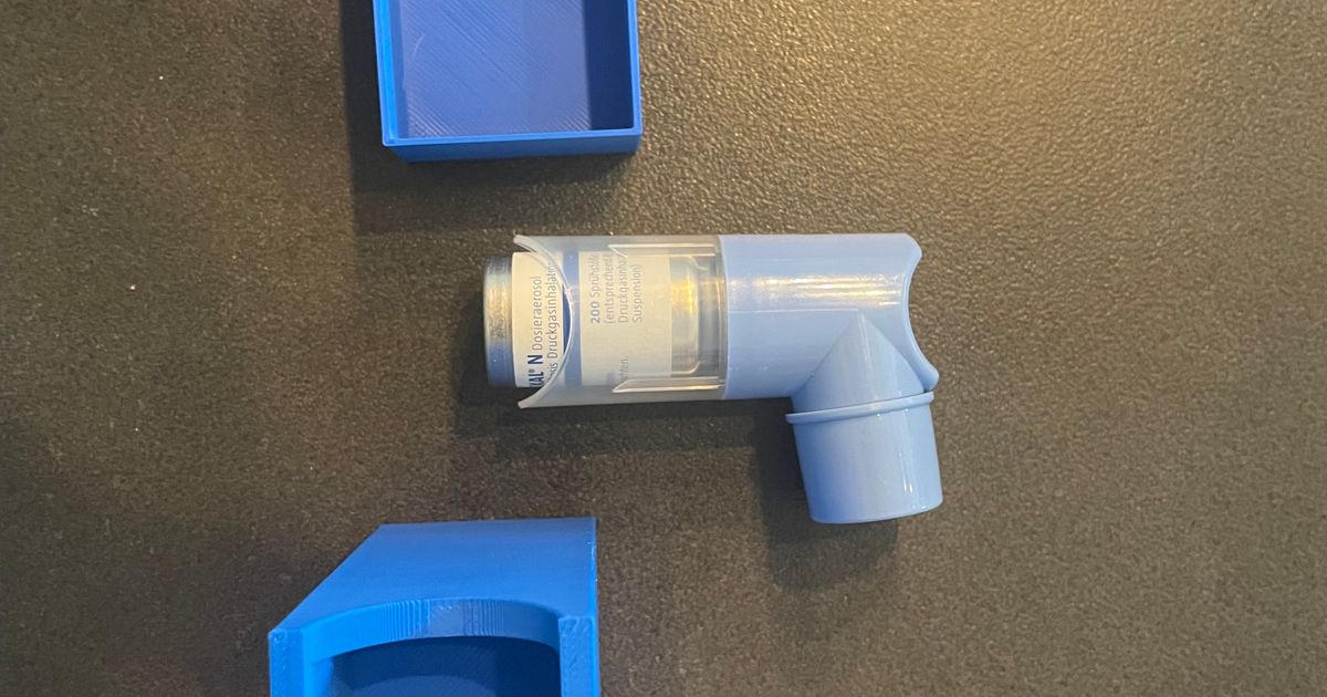 Asthmaspray - Inhaler Box por Heynz | Descargar modelo STL gratuito ...