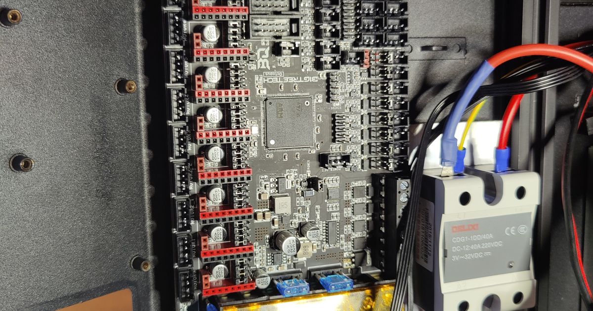 BTT Octopus v1.1 CR10s Pro mount by Chucktest | Download free STL model ...