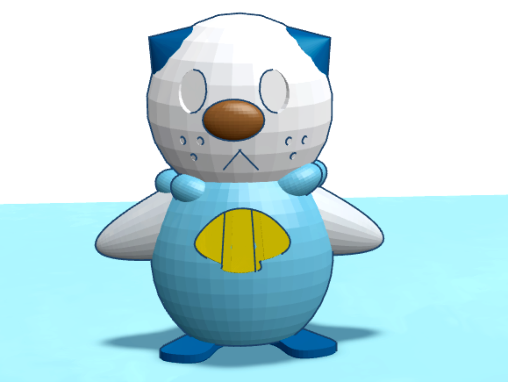 Oshawott (Mijumaru) by Daniel Ferrari | Download free STL model ...