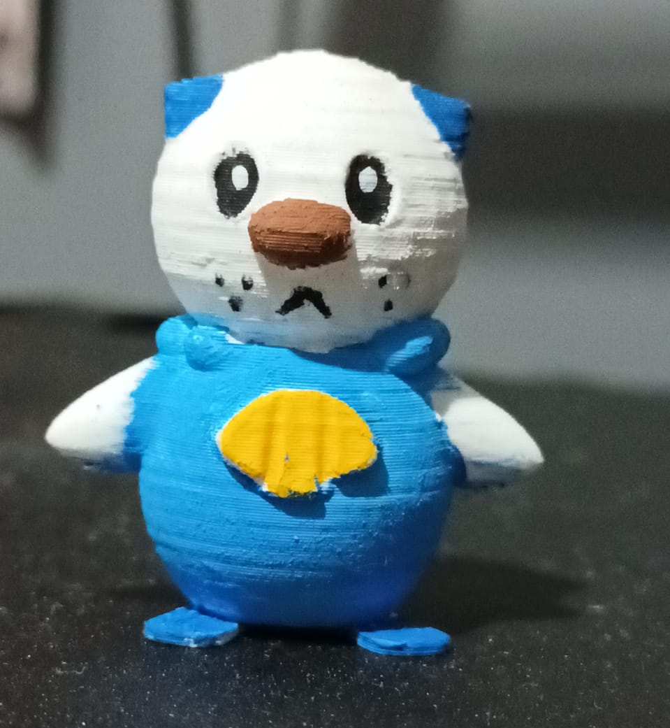 Oshawott (Mijumaru) by Daniel Ferrari | Download free STL model ...