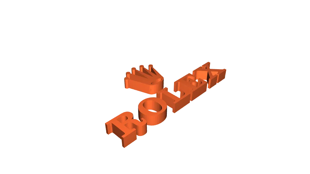 Rolex logo by tubi | Download free STL model | Printables.com