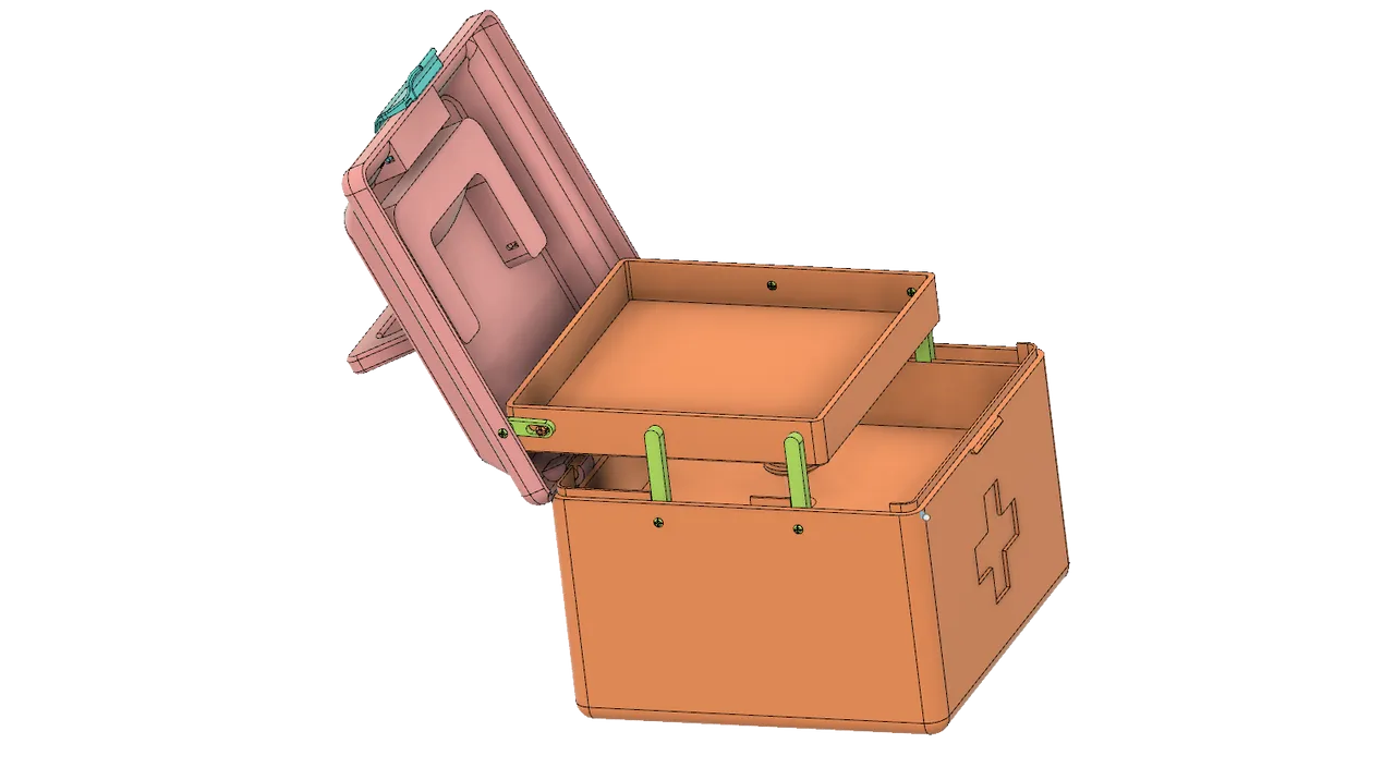 First Aid Box by ruimpereira | Download free STL model | Printables.com