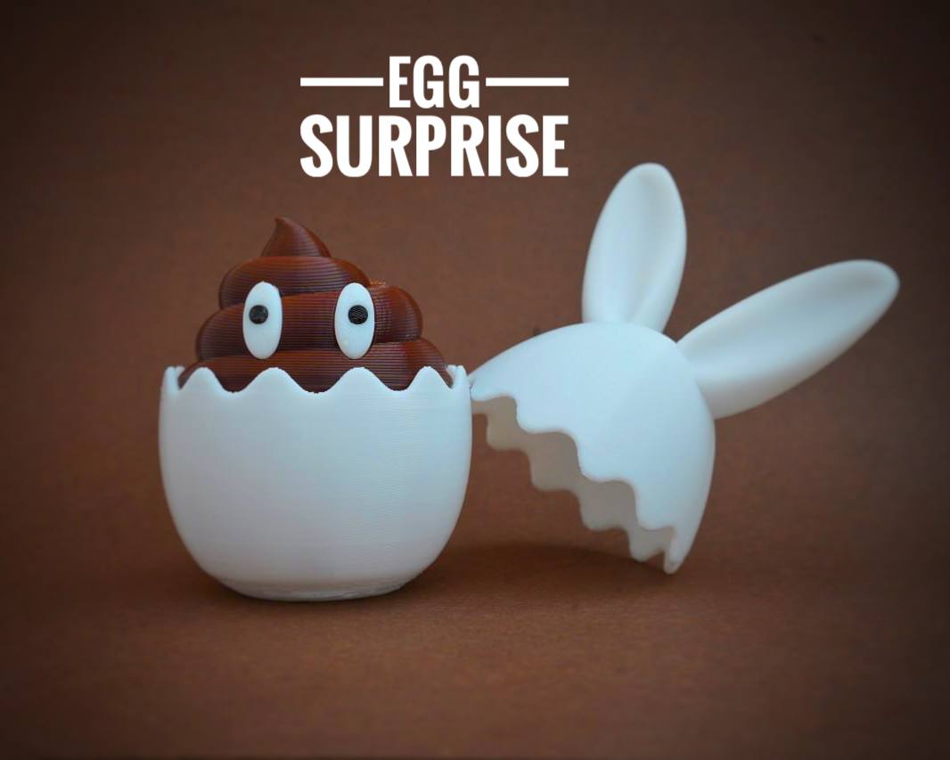 Easter Bunny Surprise Egg with Poo - Decoration by MMM | Download free ...