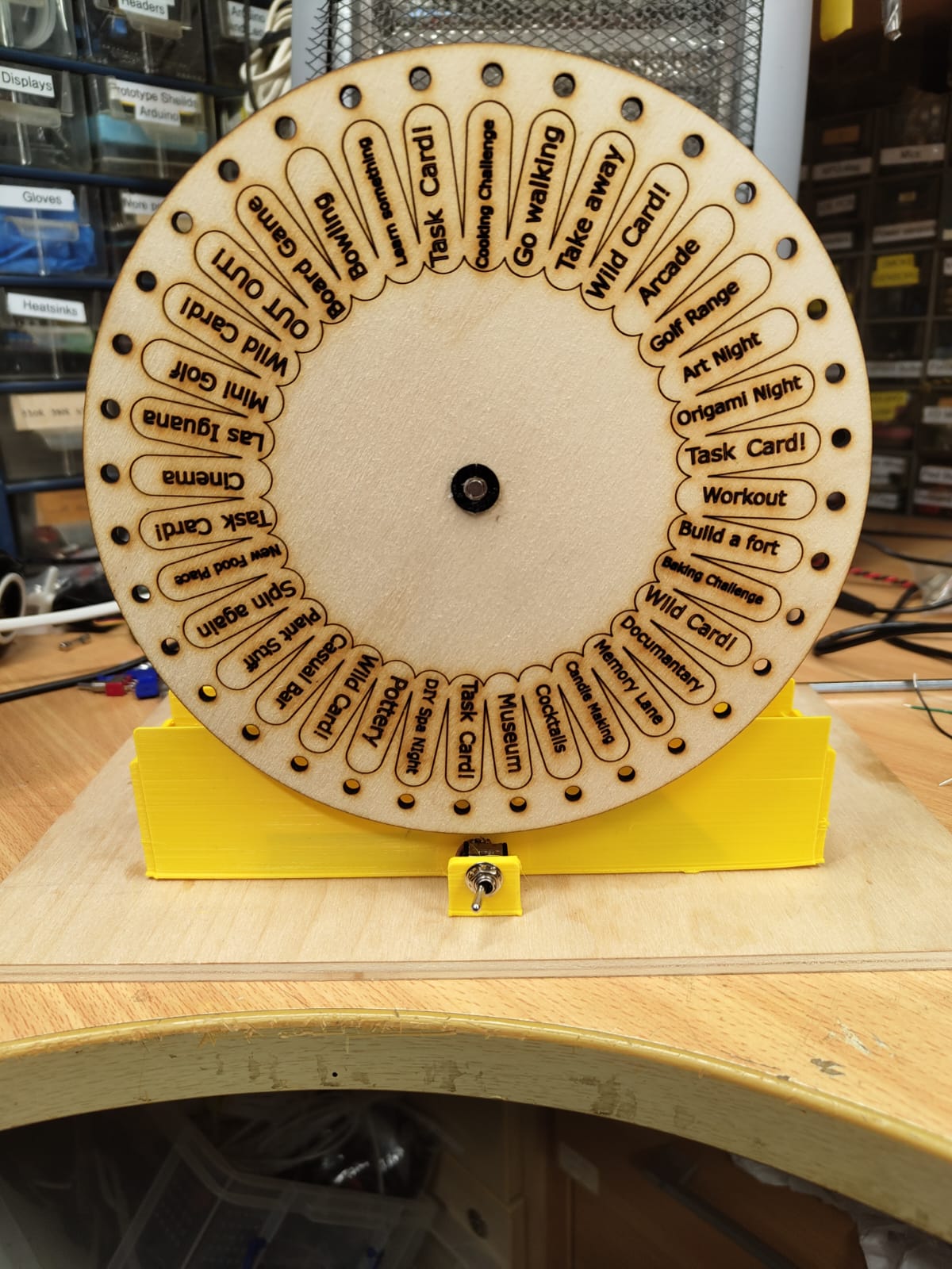 Date night wheel of fortune! by Augmentor | Download free STL model ...