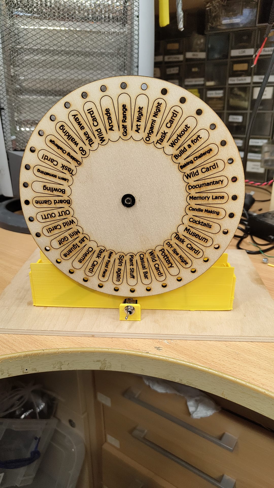 Date night wheel of fortune! by Augmentor | Download free STL model ...