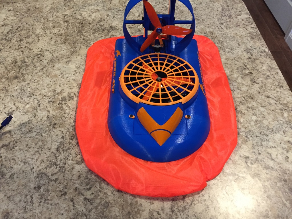 Hurricane RC Hovercraft by slightlyabnormal | Download free STL model ...