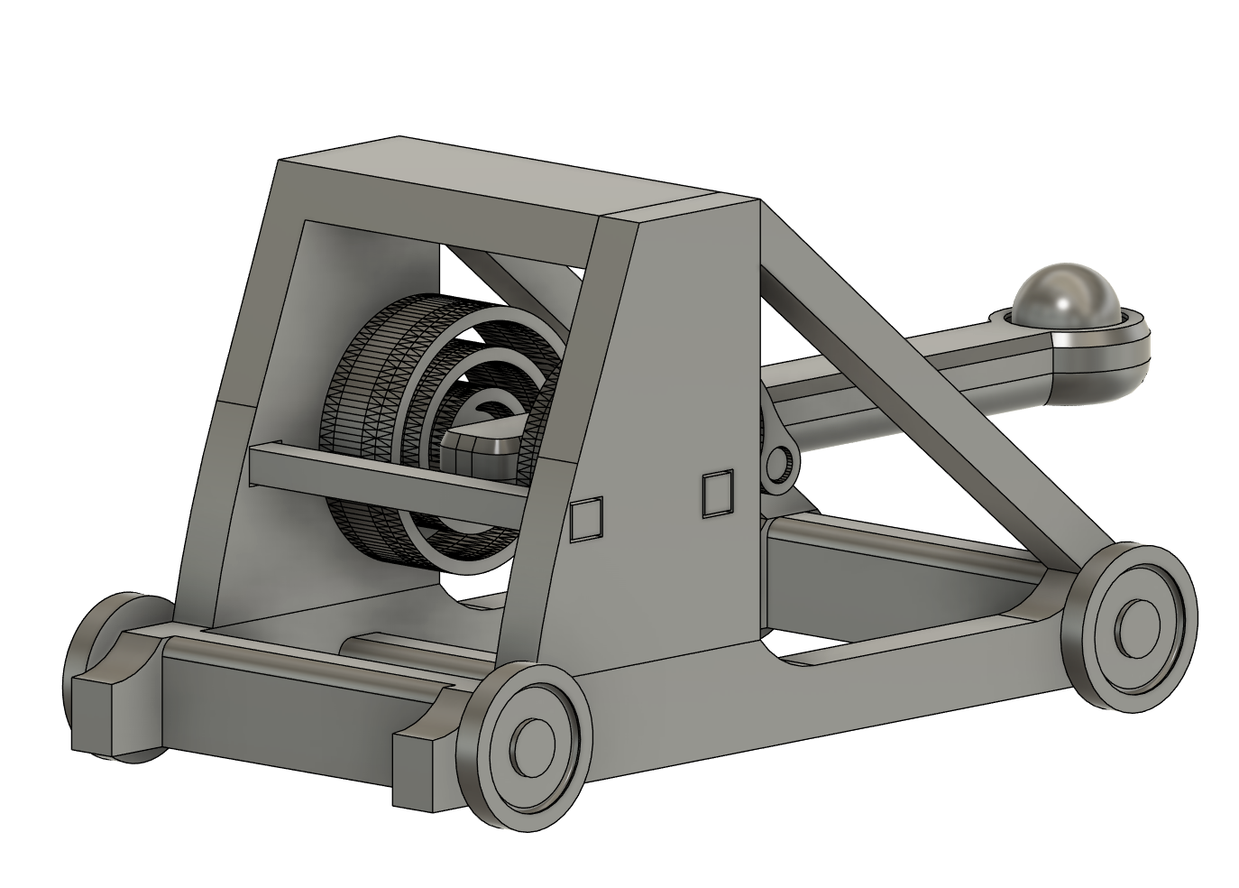 Catapult - Very long shooting range by MakerVerse Designs | Download ...