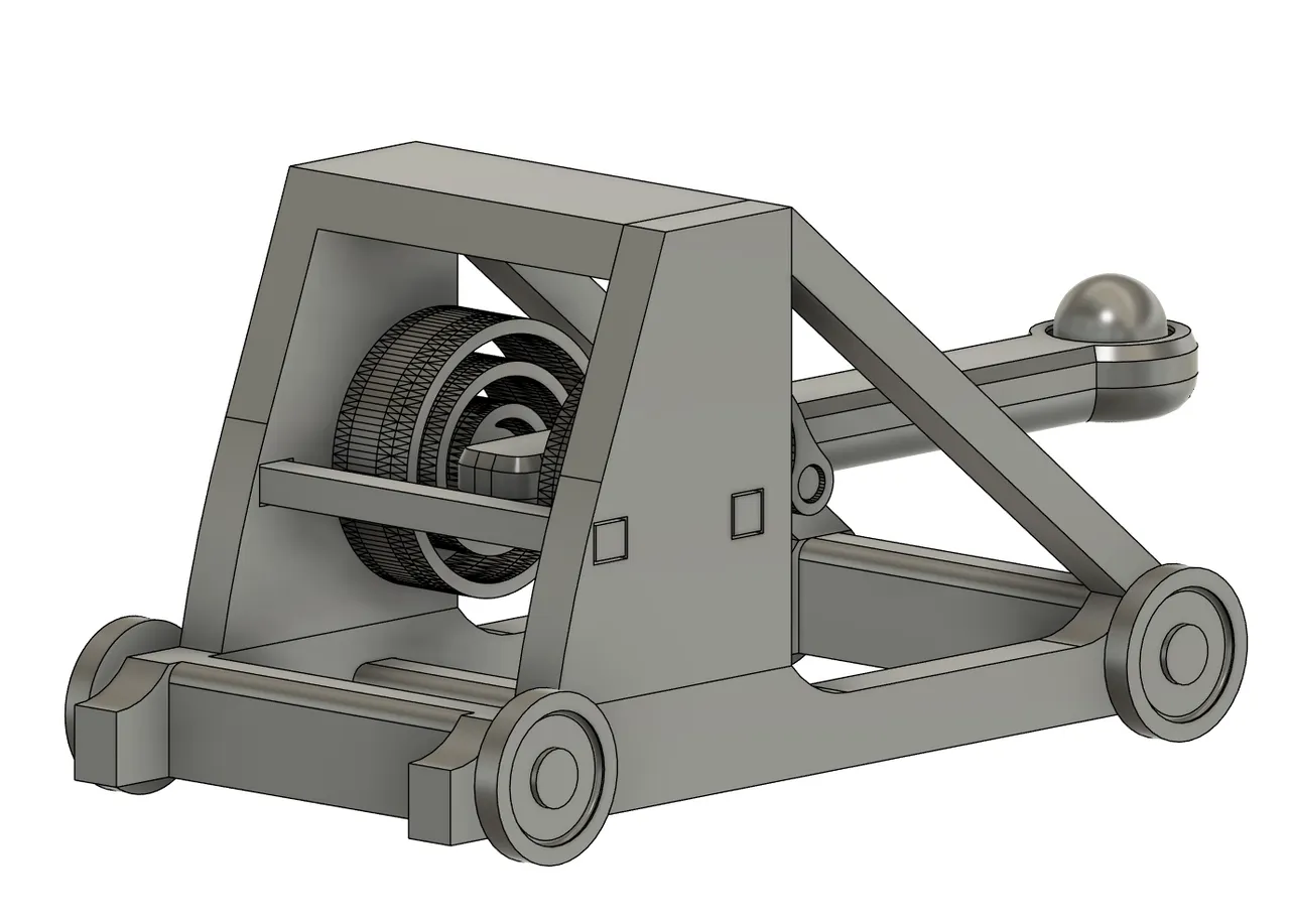 Catapult - Very long shooting range by MakerVerse Designs | Download ...