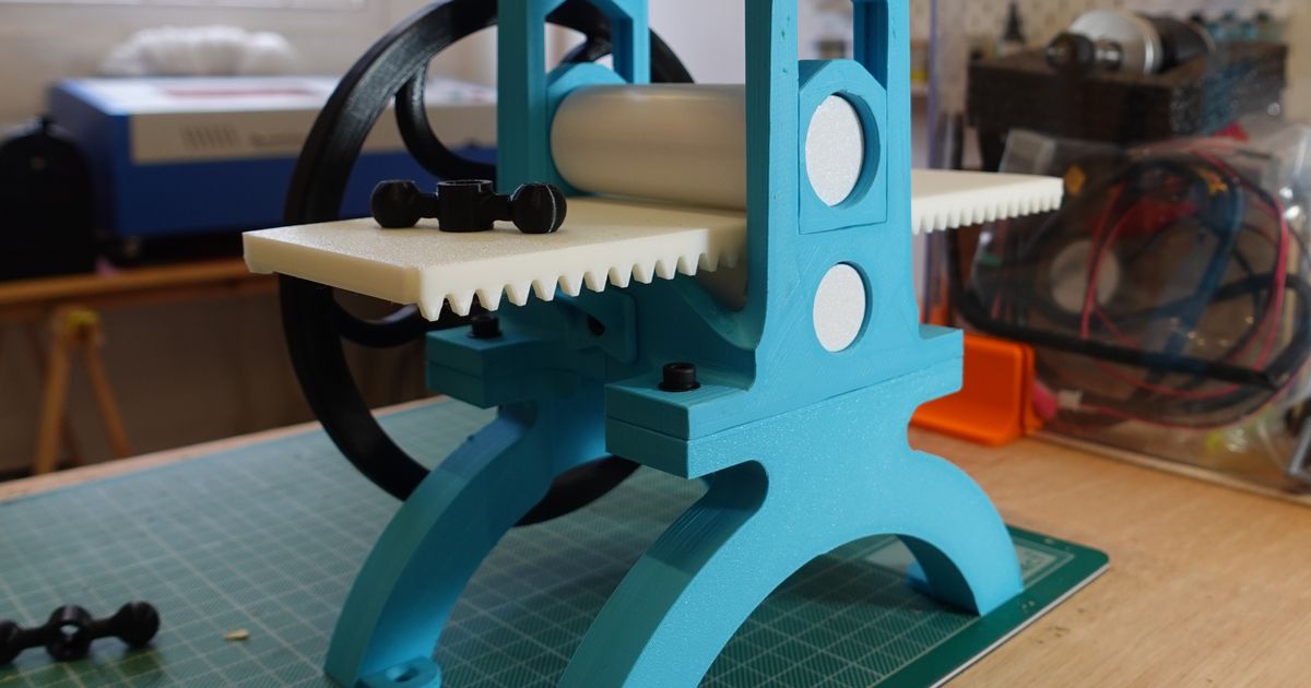 Open Press Project - Base Stand by HolmesyLogic | Download free STL ...