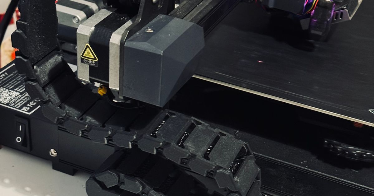 Ender 3 S1 cable chain z axis / x axis by Zgorski | Download free STL ...