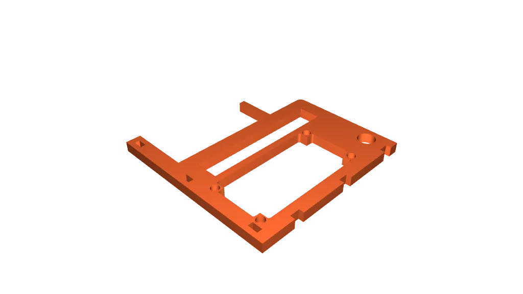 Open frame case MATX by Jan | Download free STL model | Printables.com