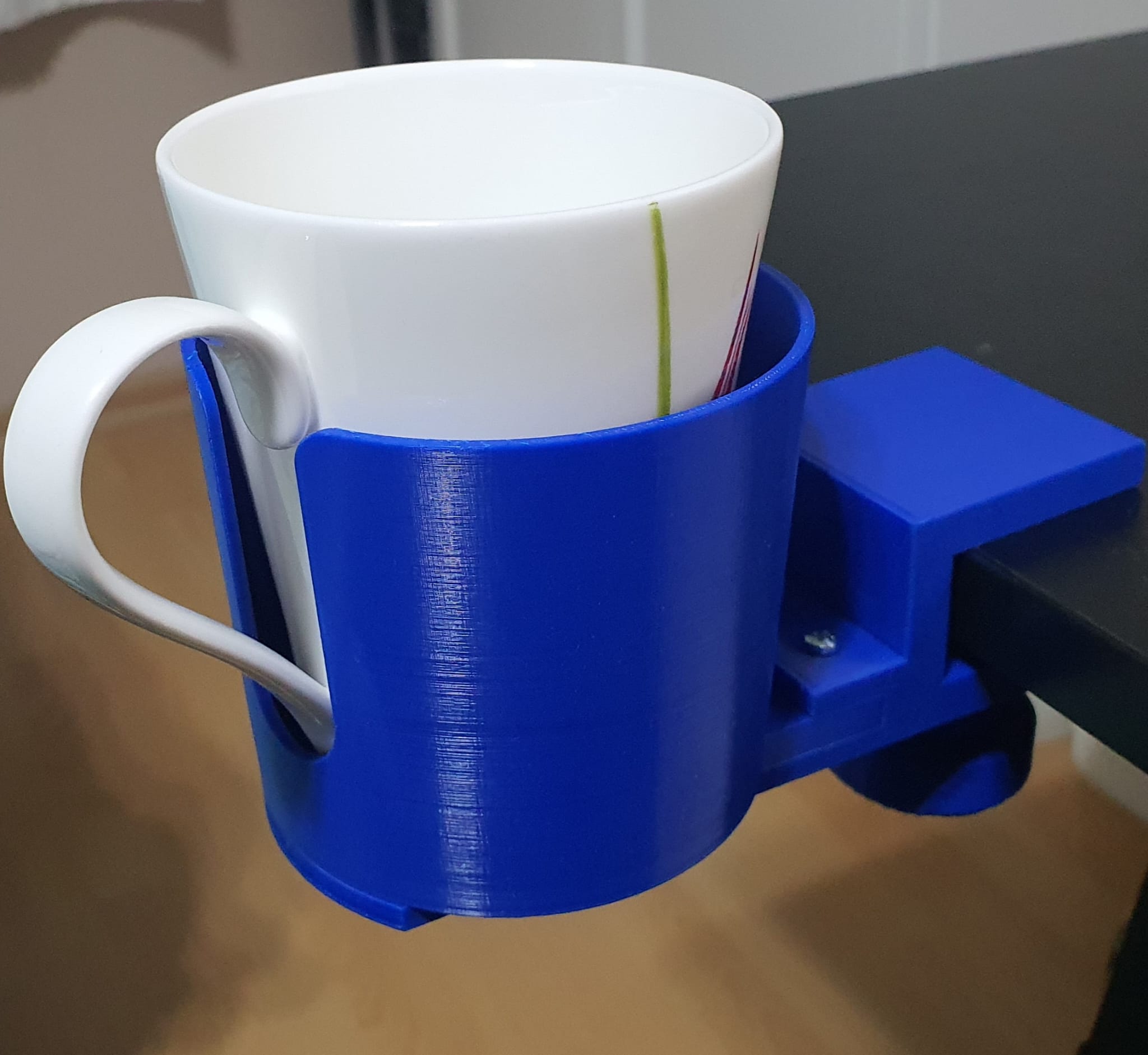 Clamp-On Cup Holder by Kavci034 | Download free STL model | Printables.com