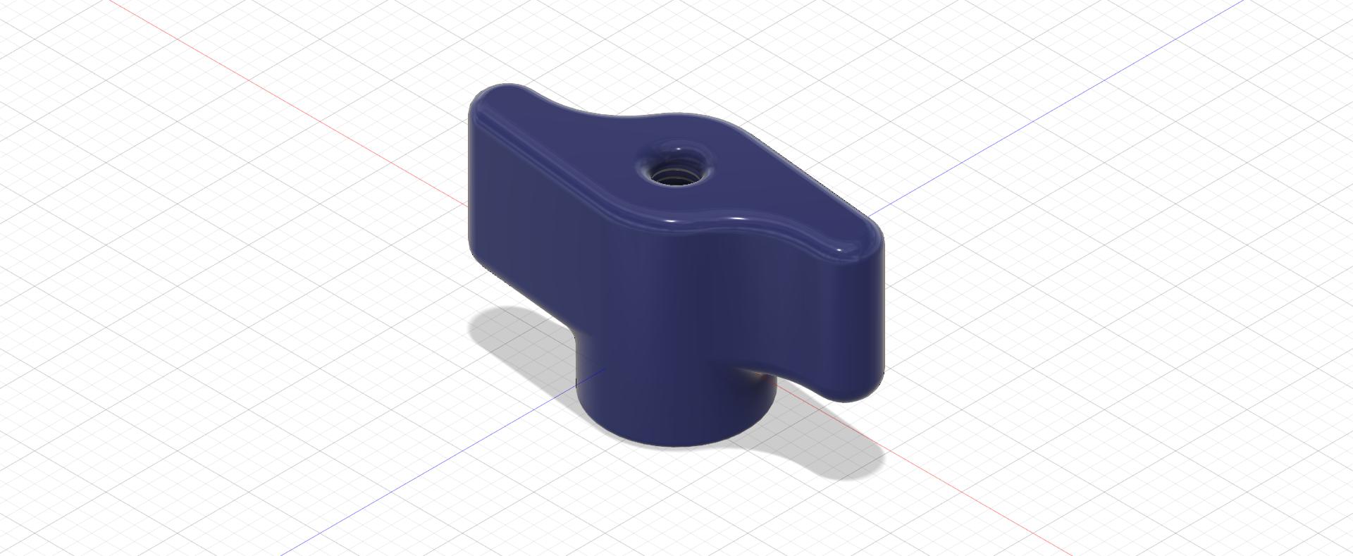Wingnut M3 M4 M5 M6 M8 M10 by Thomas | Download free STL model ...