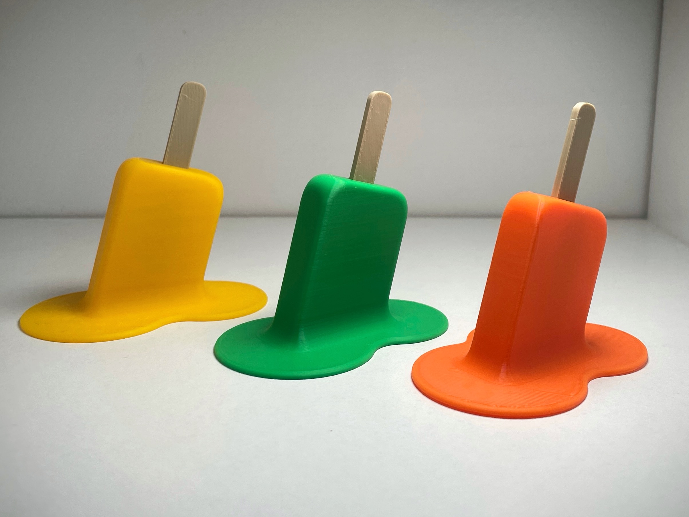 Melting Popsicle by cartyski | Download free STL model | Printables.com