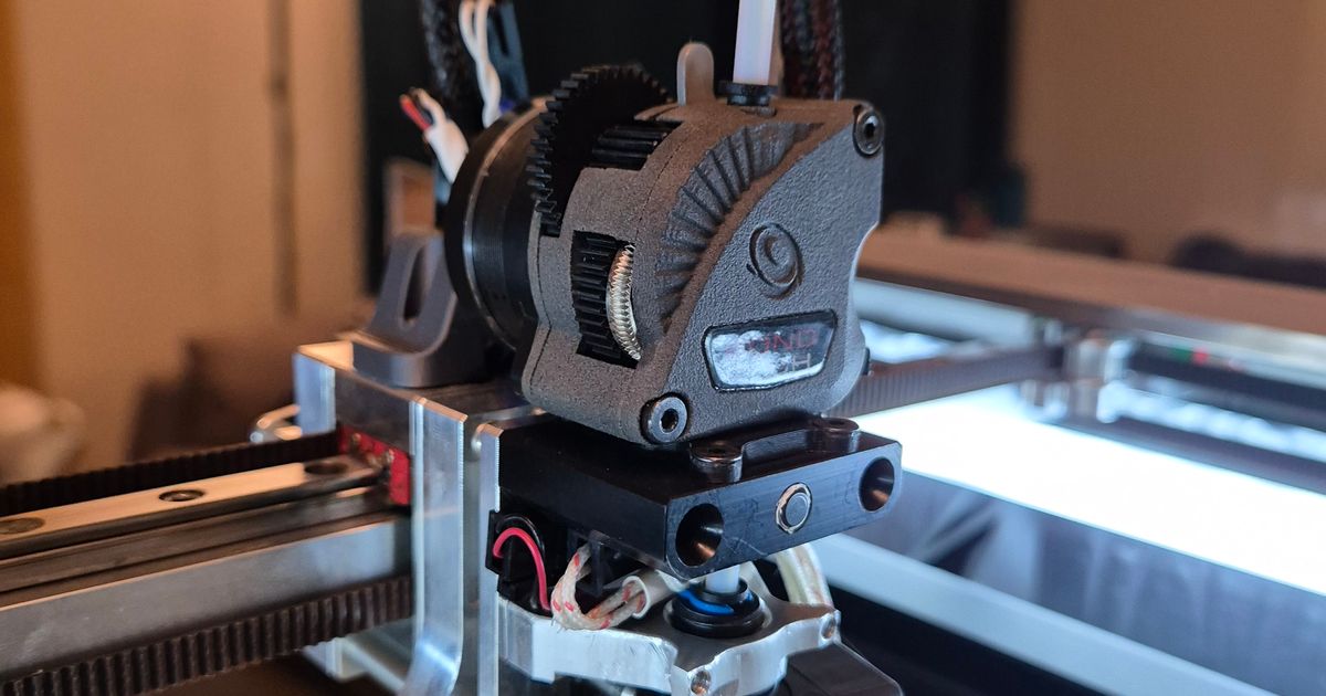 Toolchanger LGX Lite + E3D REVO micro toolhead by STENWORKS | Download ...