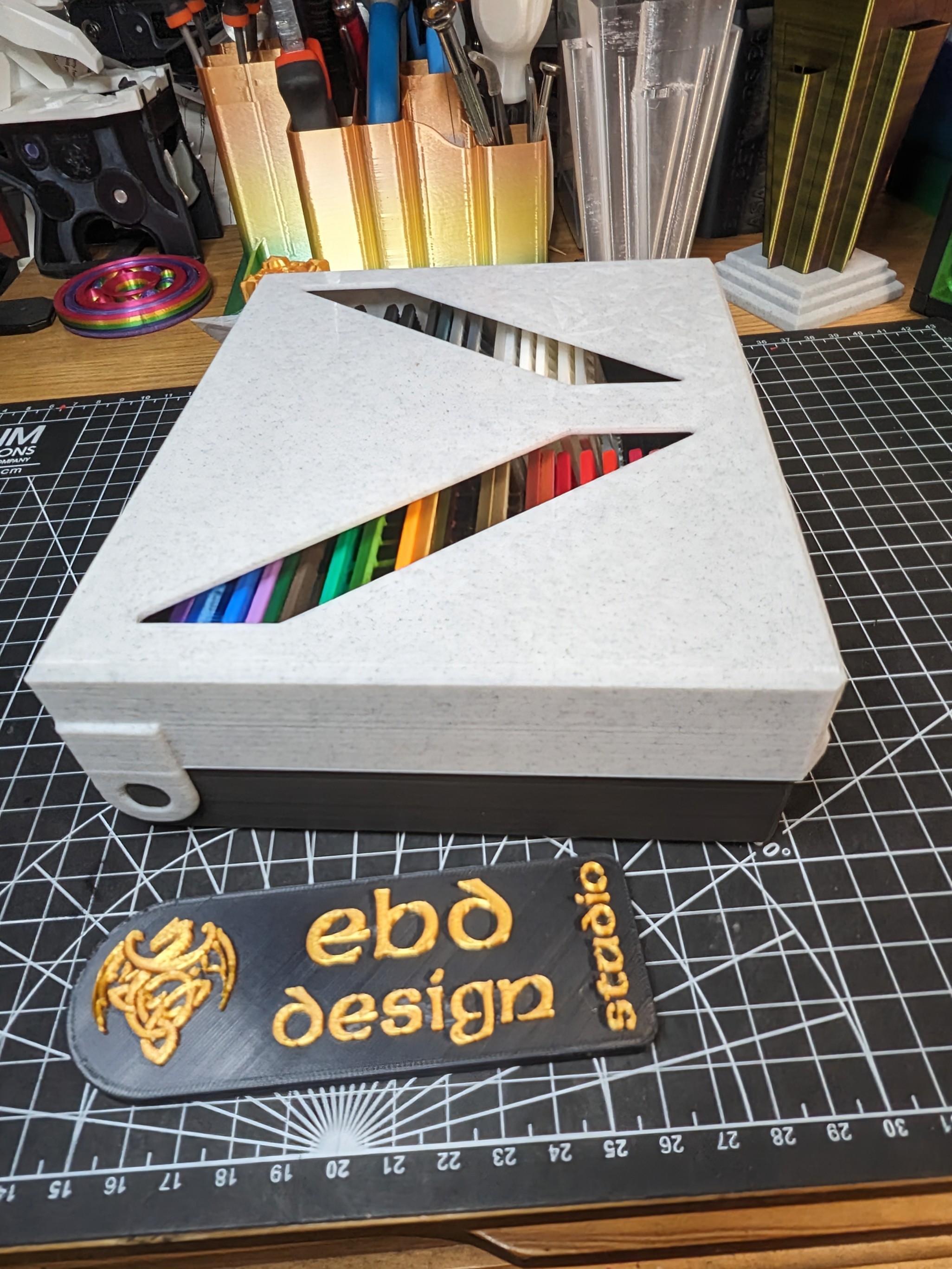 Swatch Box (50) by EBD Design Studio | Download free STL model ...