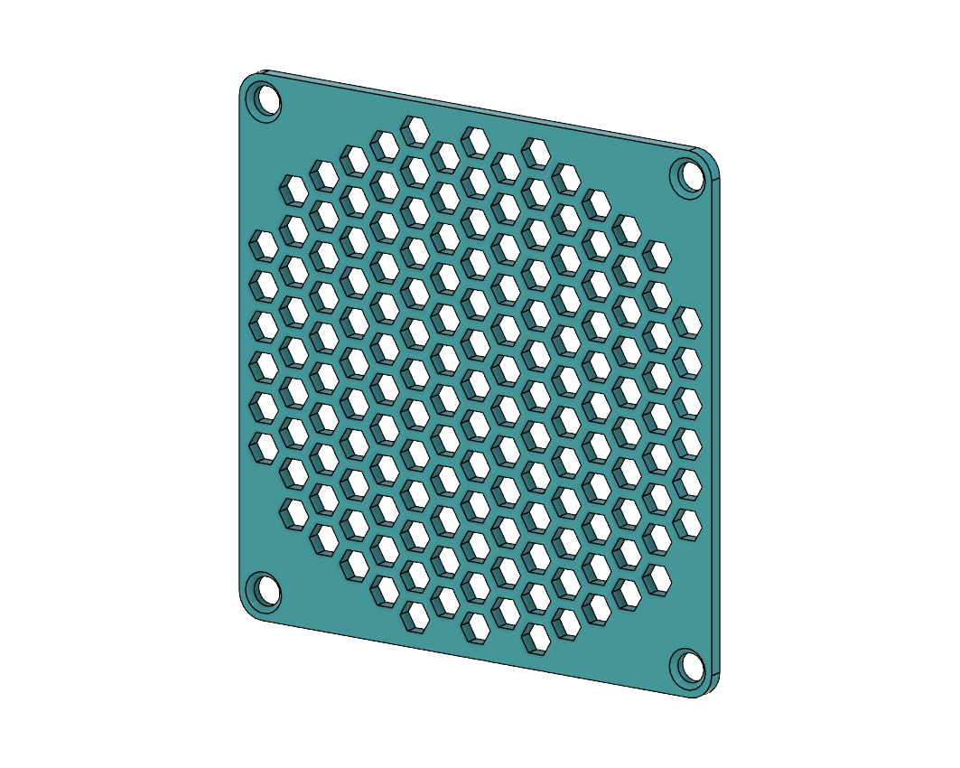 92mm Fan Cover by Justin B | Download free STL model | Printables.com