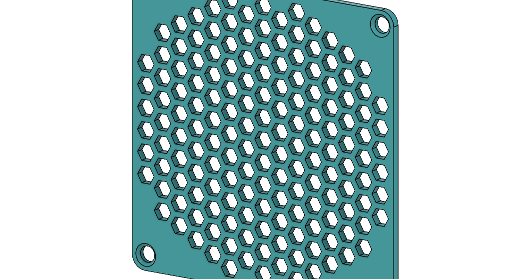 92mm Fan Cover by Justin B | Download free STL model | Printables.com