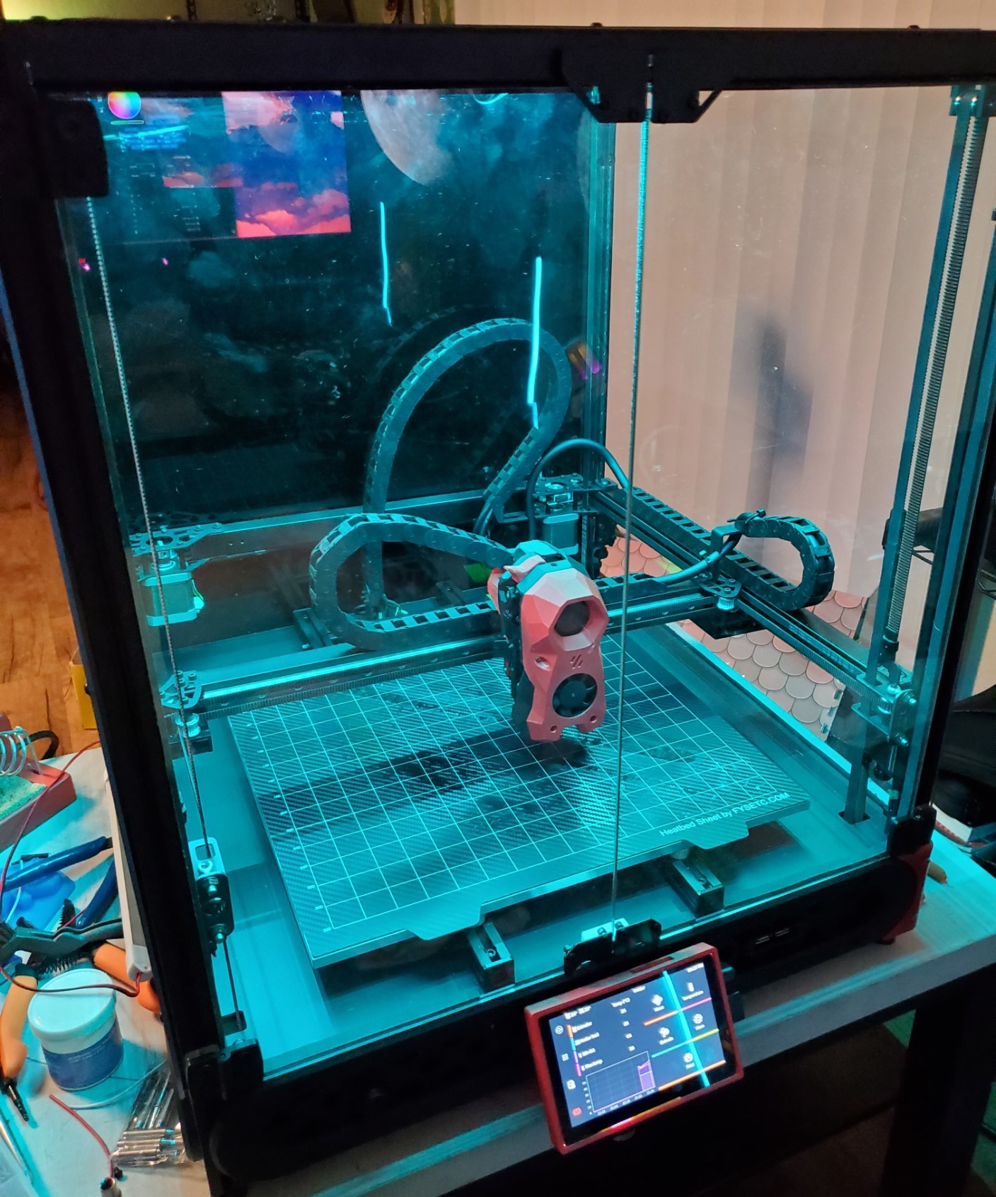 Neopixel Holder for Troodon 3D Printer by Dave Aldrich | Download free ...