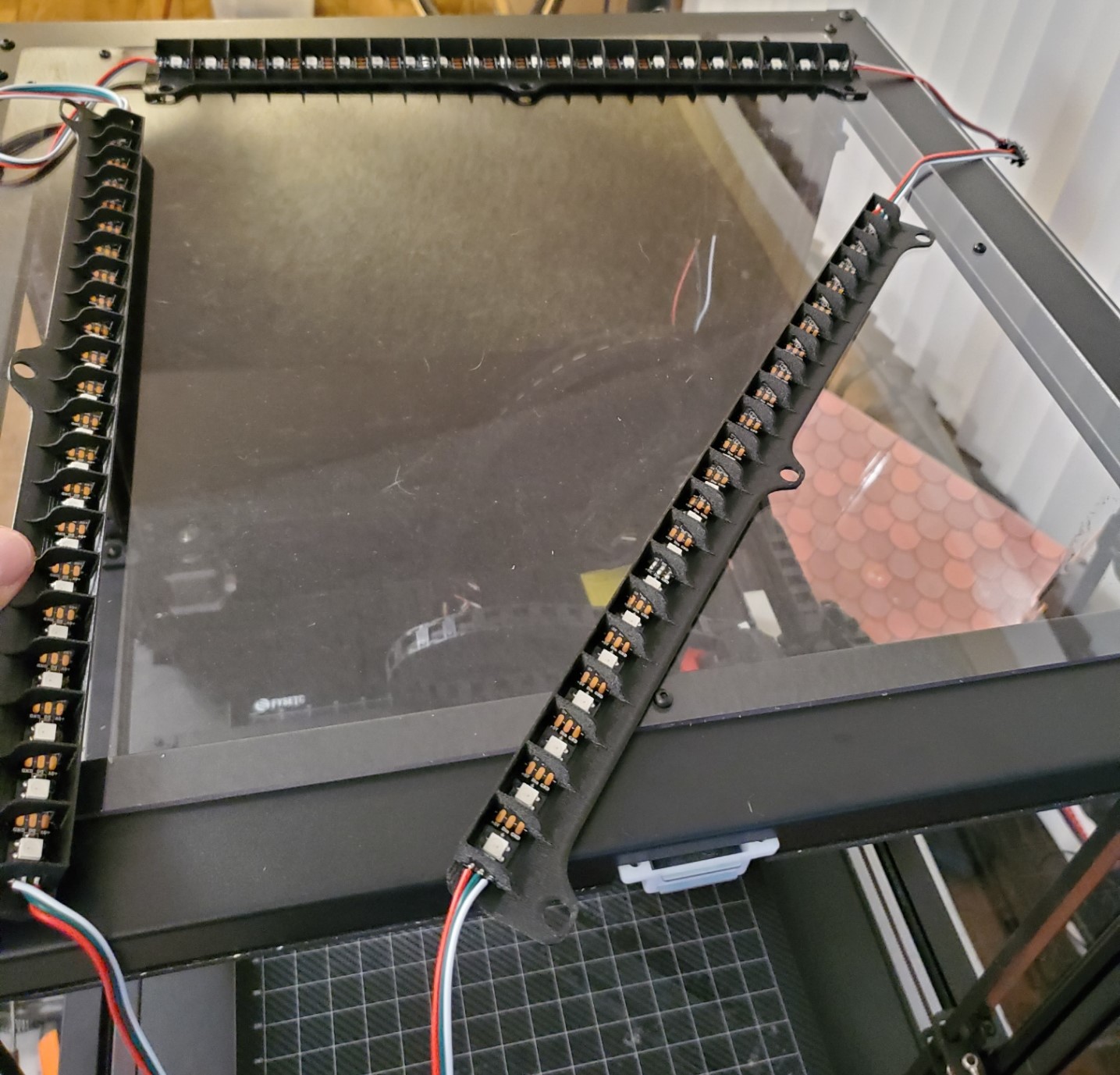 Neopixel Holder for Troodon 3D Printer by Dave Aldrich | Download free ...