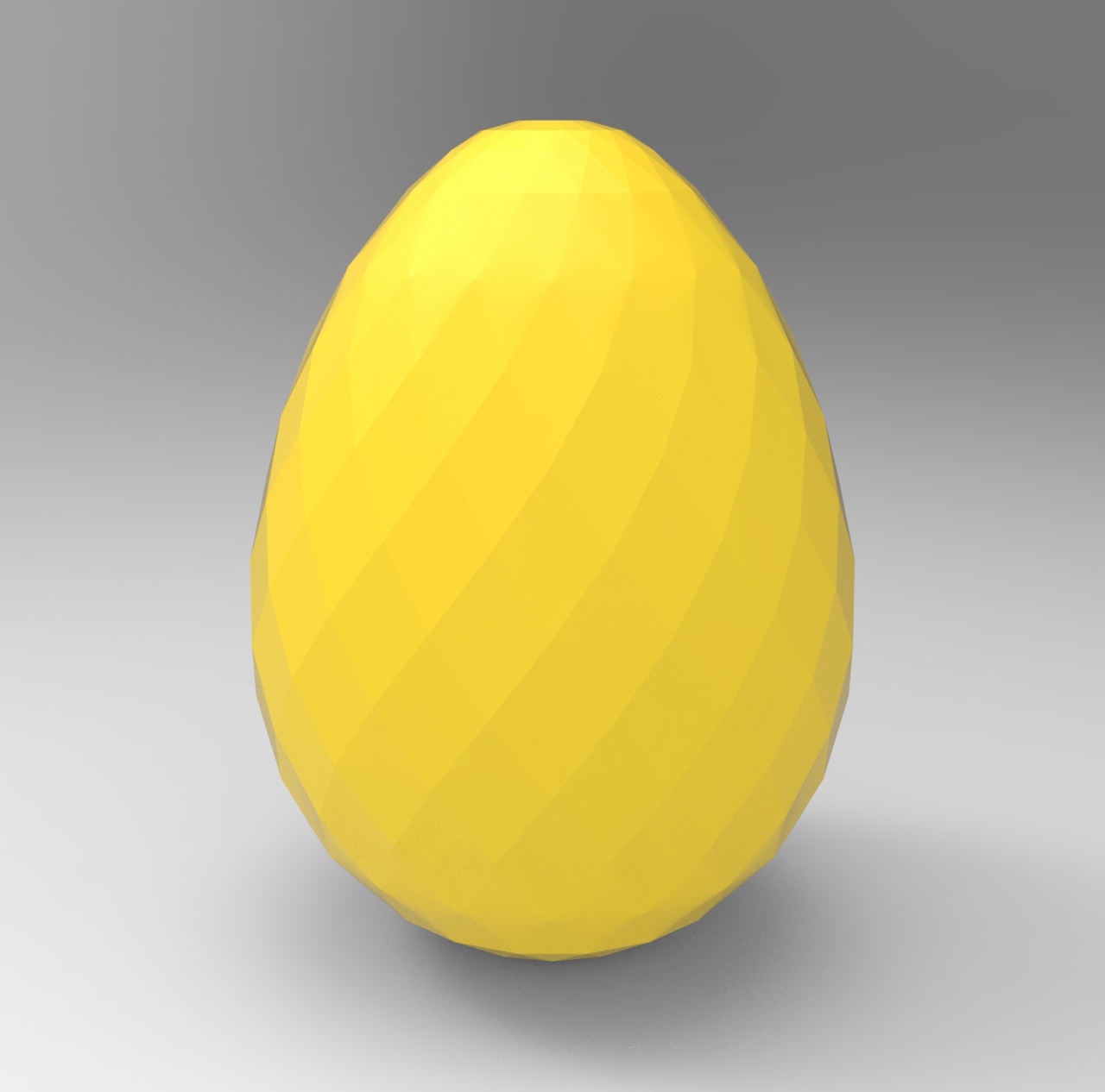 Oeuf_Facette by Bdz37 | Download free STL model | Printables.com