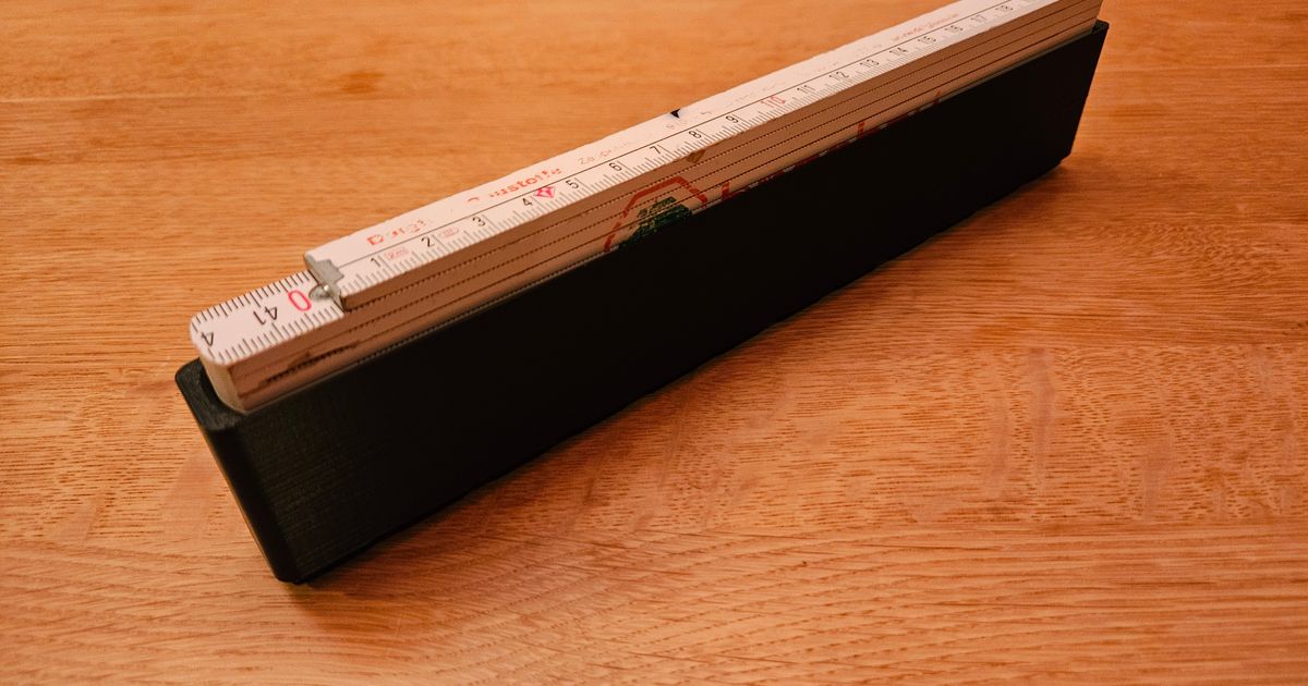 Gridfinity Folding Ruler Cup h6/4/3 by schmieeed | Download free STL ...