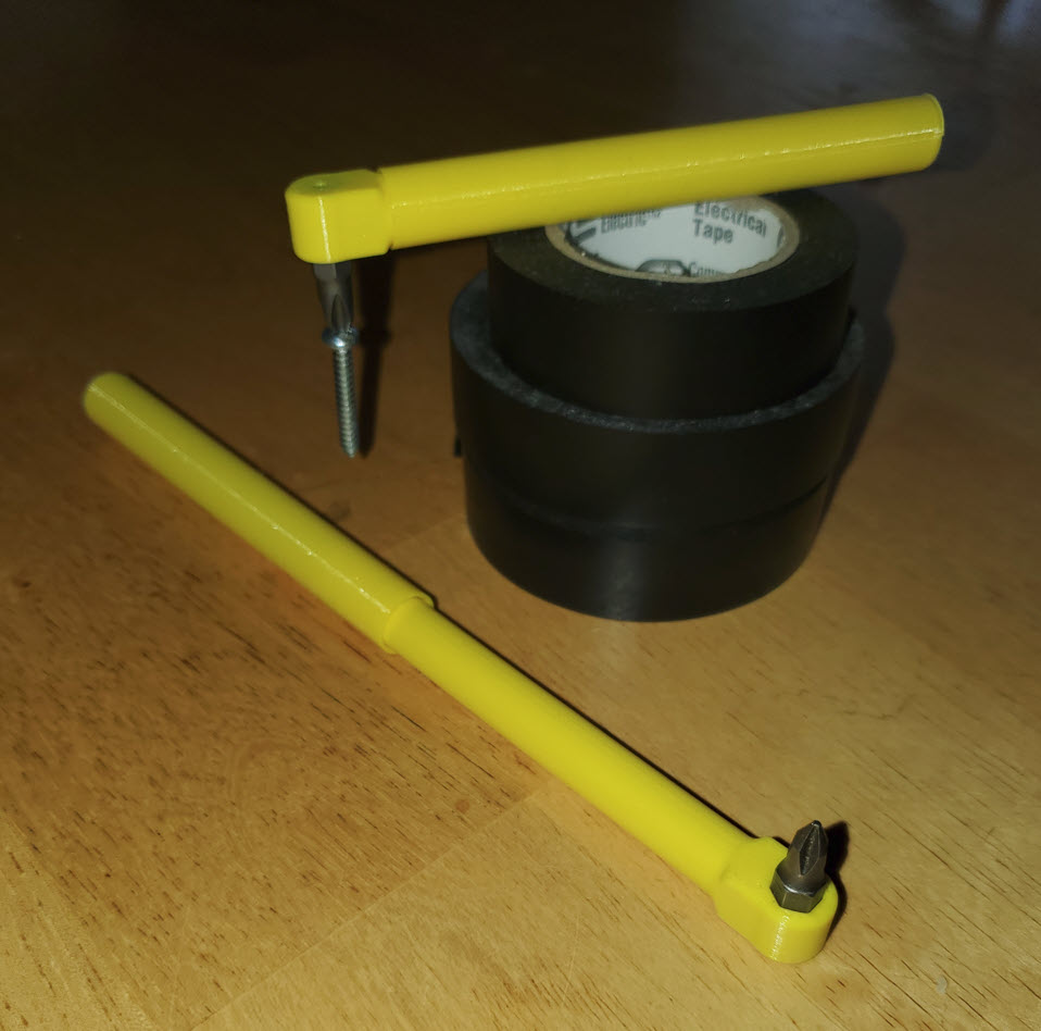 No room screwdriver – right angle screw driver by Rob Latour | Download ...