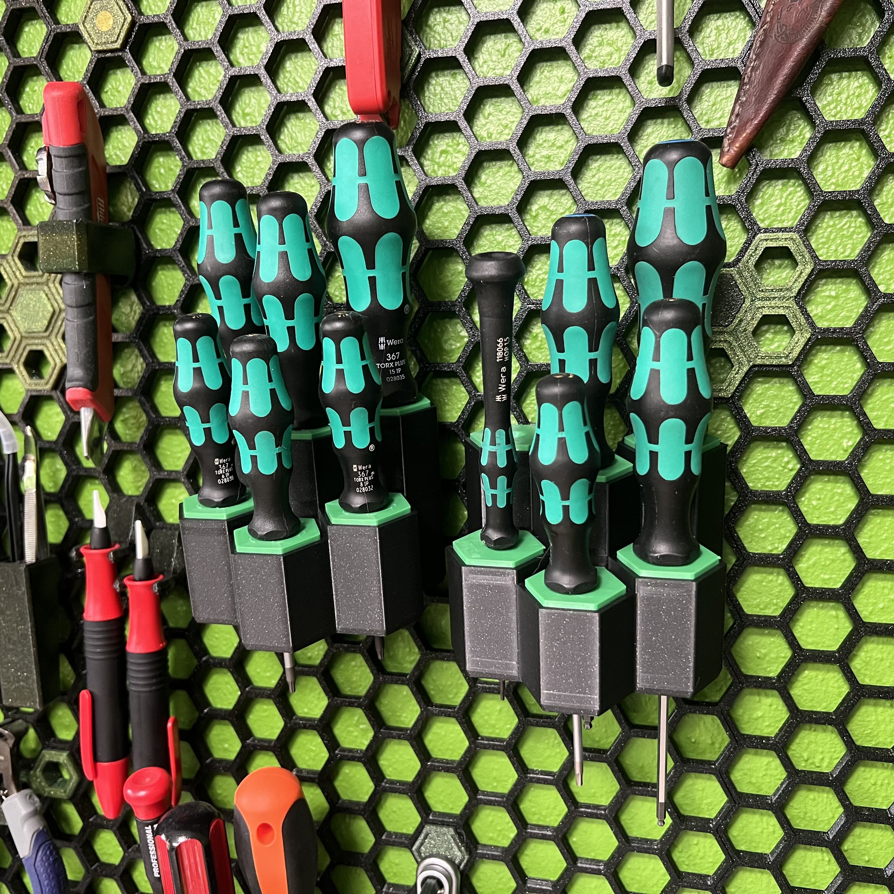 HSW Screwdriver Rack by ex-nerd | Download free STL model | Printables.com