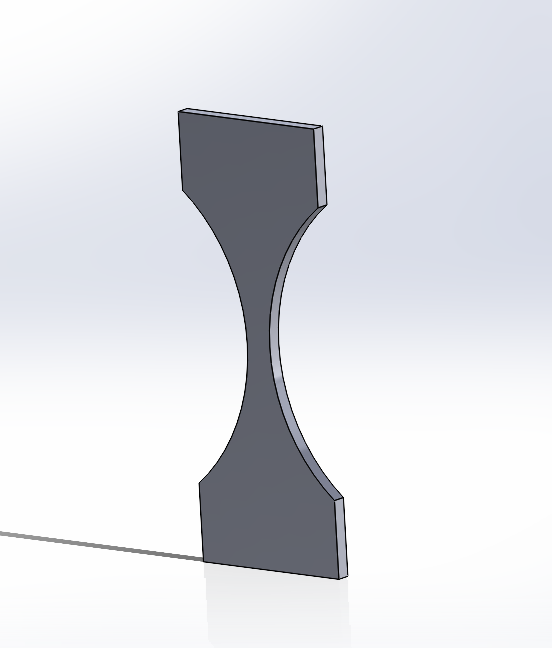 Tensile test piece by Landgren Anderson | Download free STL model ...
