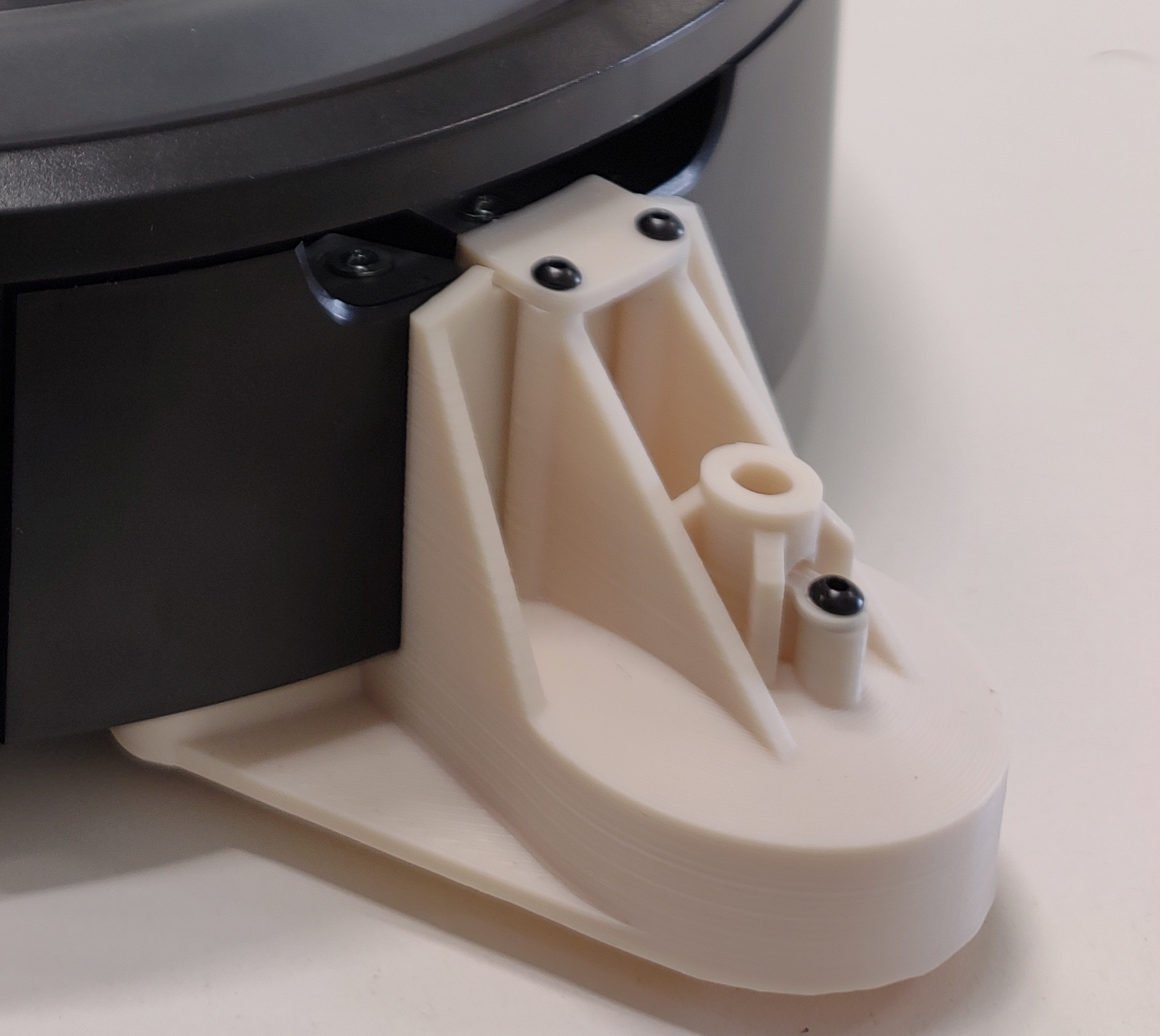 iRobot Create 3 caster wheel with threaded inserts. by dgarcu | Download free STL model ...