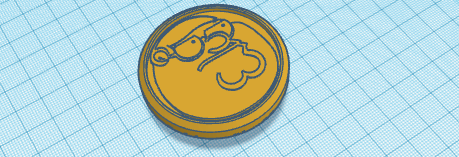peter griffen croc button by fartv8 | Download free STL model ...