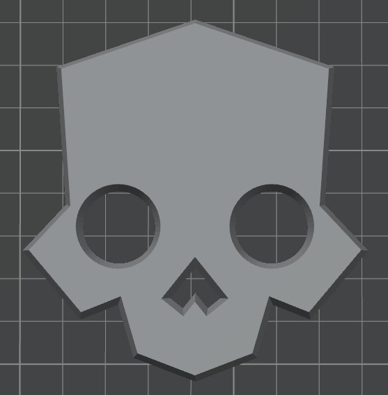 Helldivers 2 Skull Logo by FaKe90 | Download free STL model ...