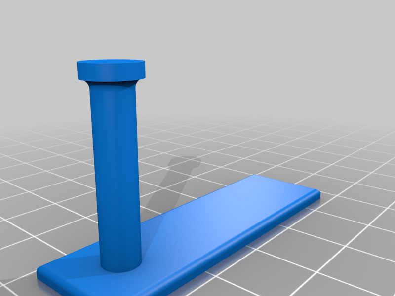 Reinforced Post Command Strip Hanger by Audi | Download free STL model ...