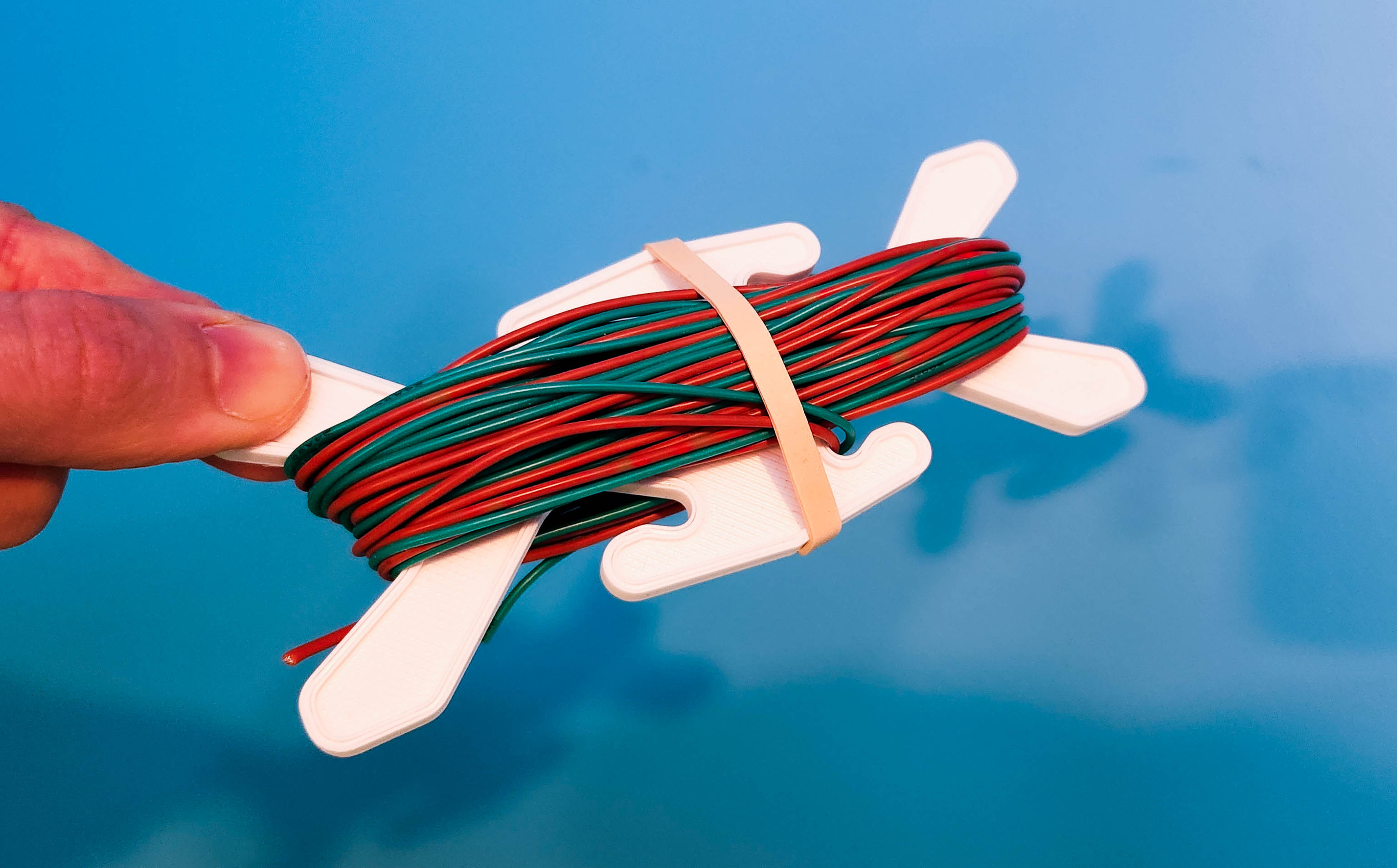 Cord Wire winder spool holder Paracord POTA SOTA by Miaoucat | Download ...