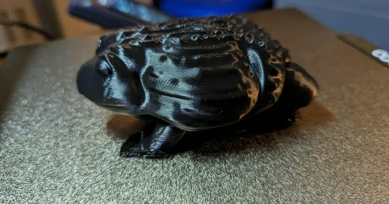 Georgie The Bullfrog (gorg) by Tfries_ | Download free STL model ...