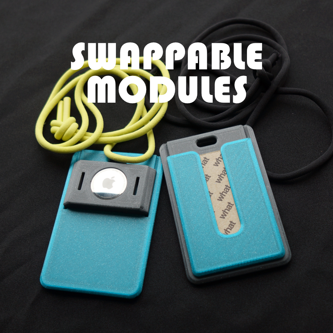 Modular ID Card Holder by TWB | Download free STL model | Printables.com