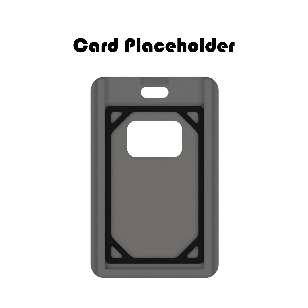 Modular ID Card Holder by TWB | Download free STL model | Printables.com