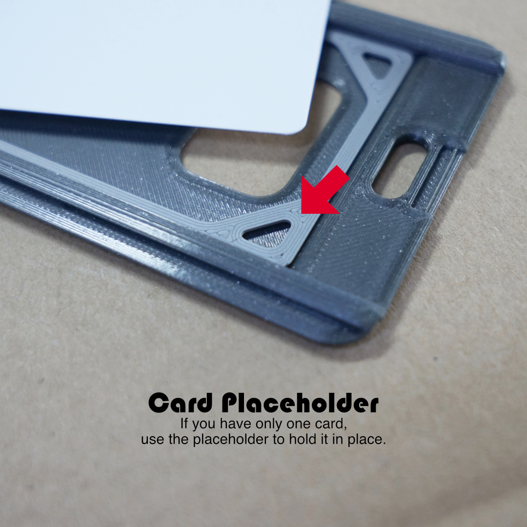 Modular ID Card Holder by TWB | Download free STL model | Printables.com