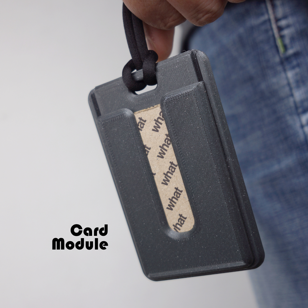Modular ID Card Holder by TWB | Download free STL model | Printables.com