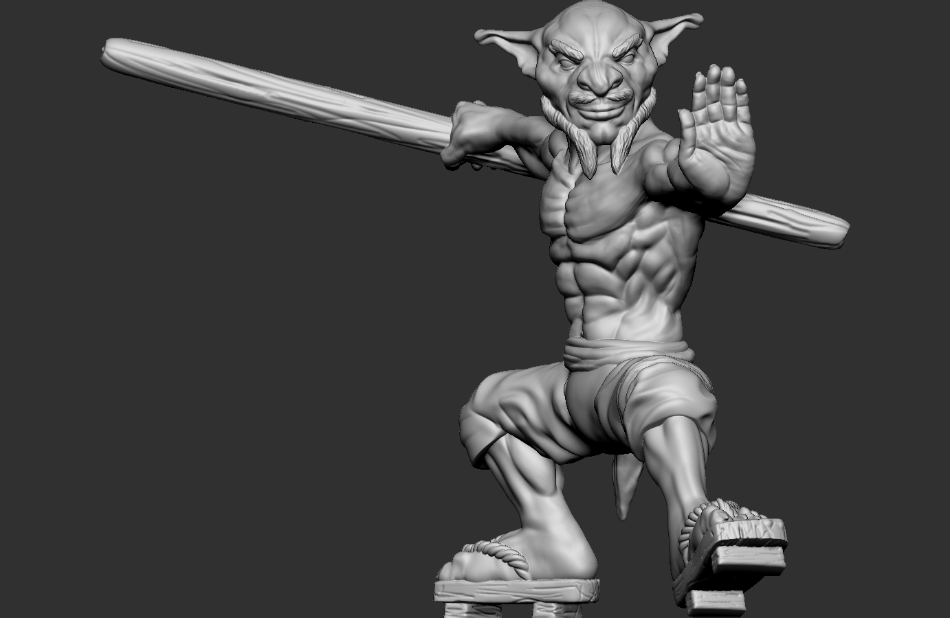 Goblin Monk von The Toadstool Weaver | Kostenloses STL-Modell herunterladen | Printables.com