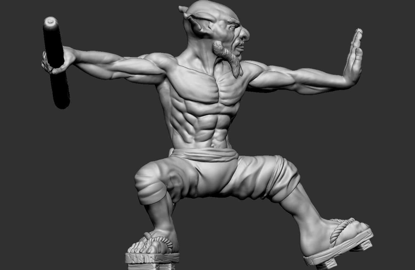 Goblin Monk von The Toadstool Weaver | Kostenloses STL-Modell ...