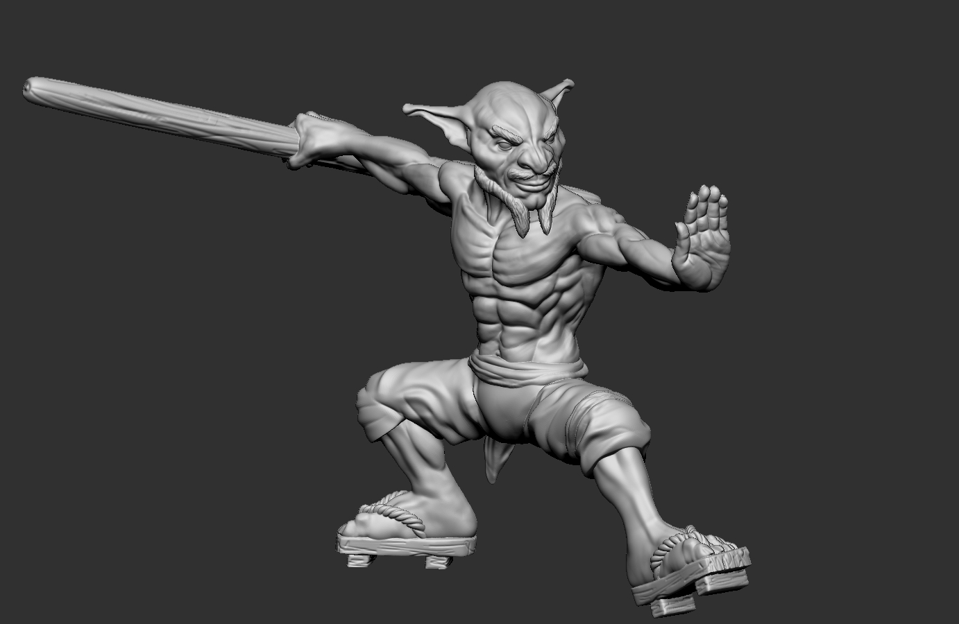 Goblin Monk von The Toadstool Weaver | Kostenloses STL-Modell ...