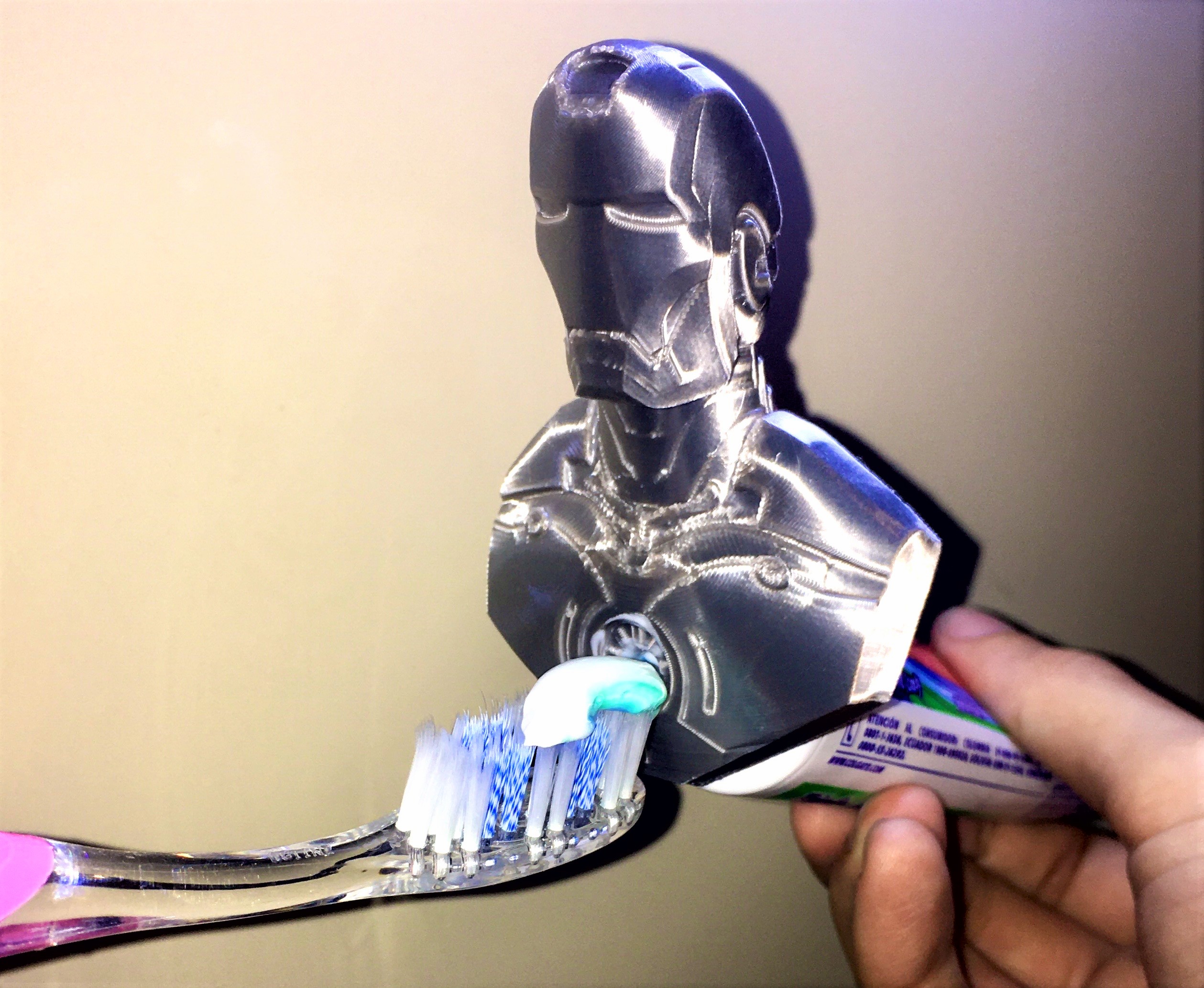 Iron Man Toothpaste by 3dxav | Download free STL model | Printables.com