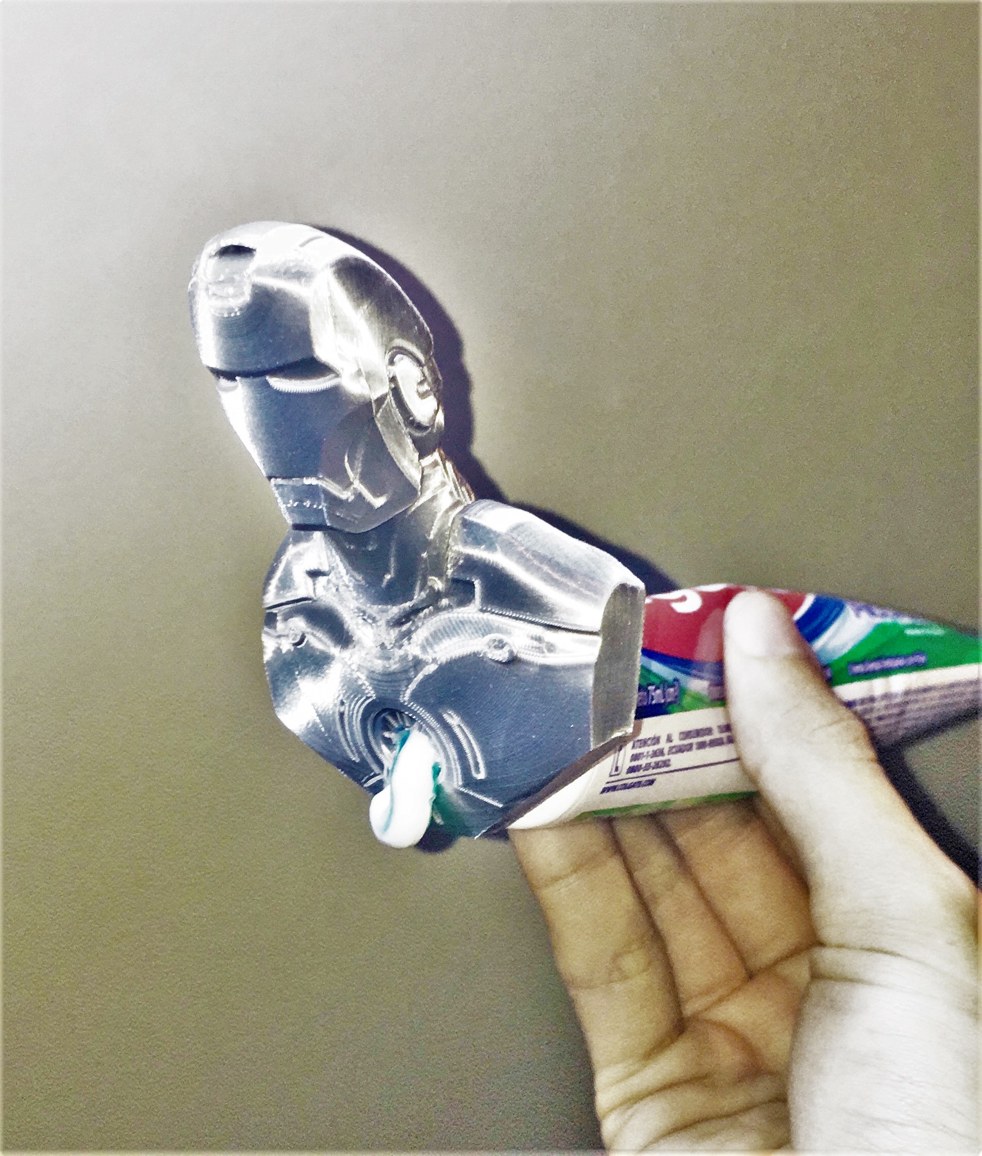 Iron Man Toothpaste by 3dxav | Download free STL model | Printables.com