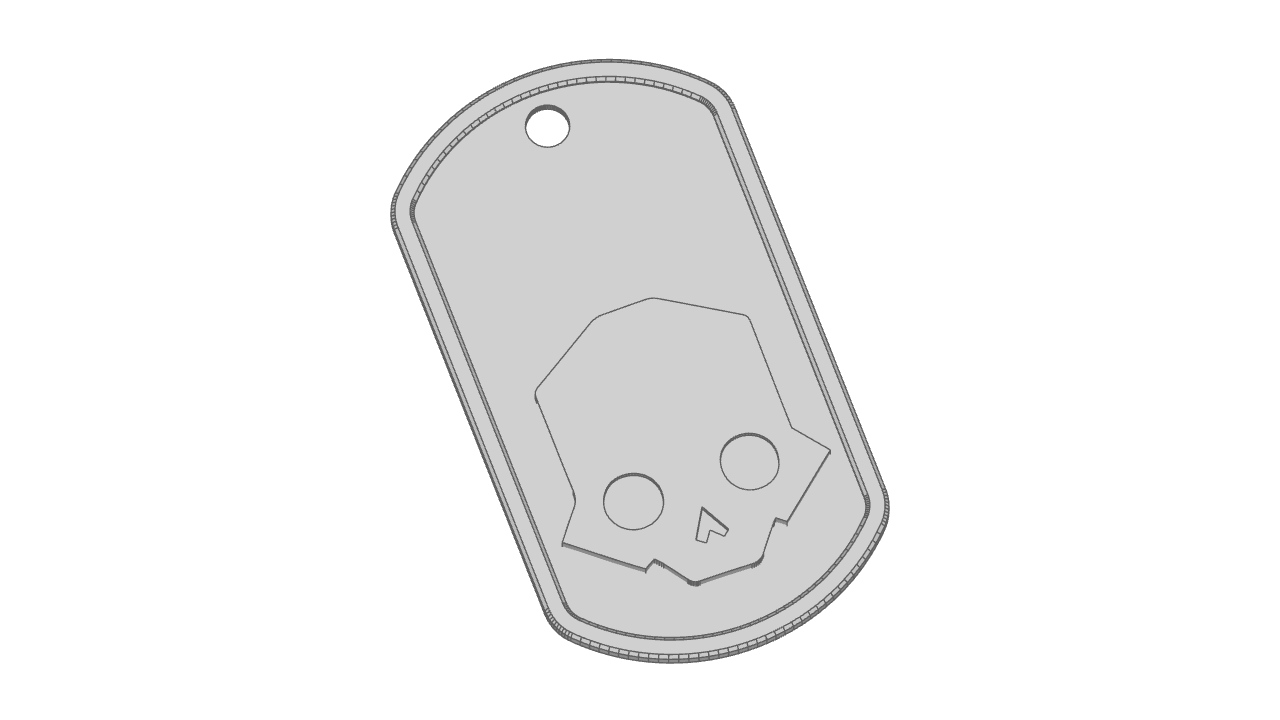 Helldivers Dog Tag Keychain v3 by harry_hood12 | Download free STL ...